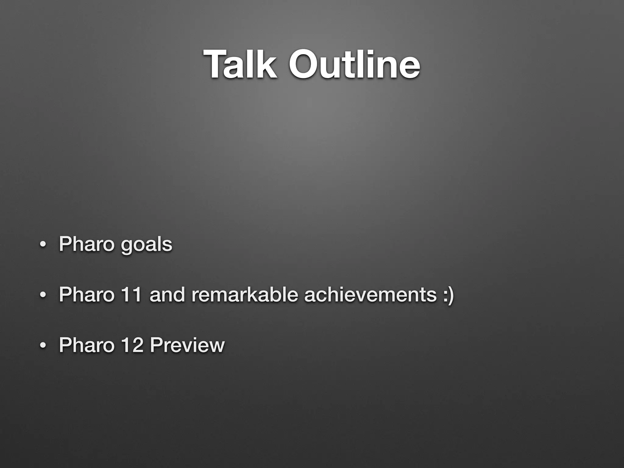 Pharo 11: A stabilization release | PDF