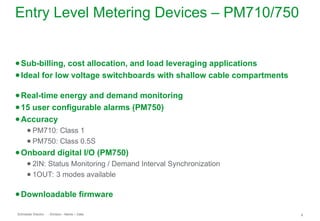 01 - PowerLogic Devices used in ION Enterprise Systems - Cópia.ppt