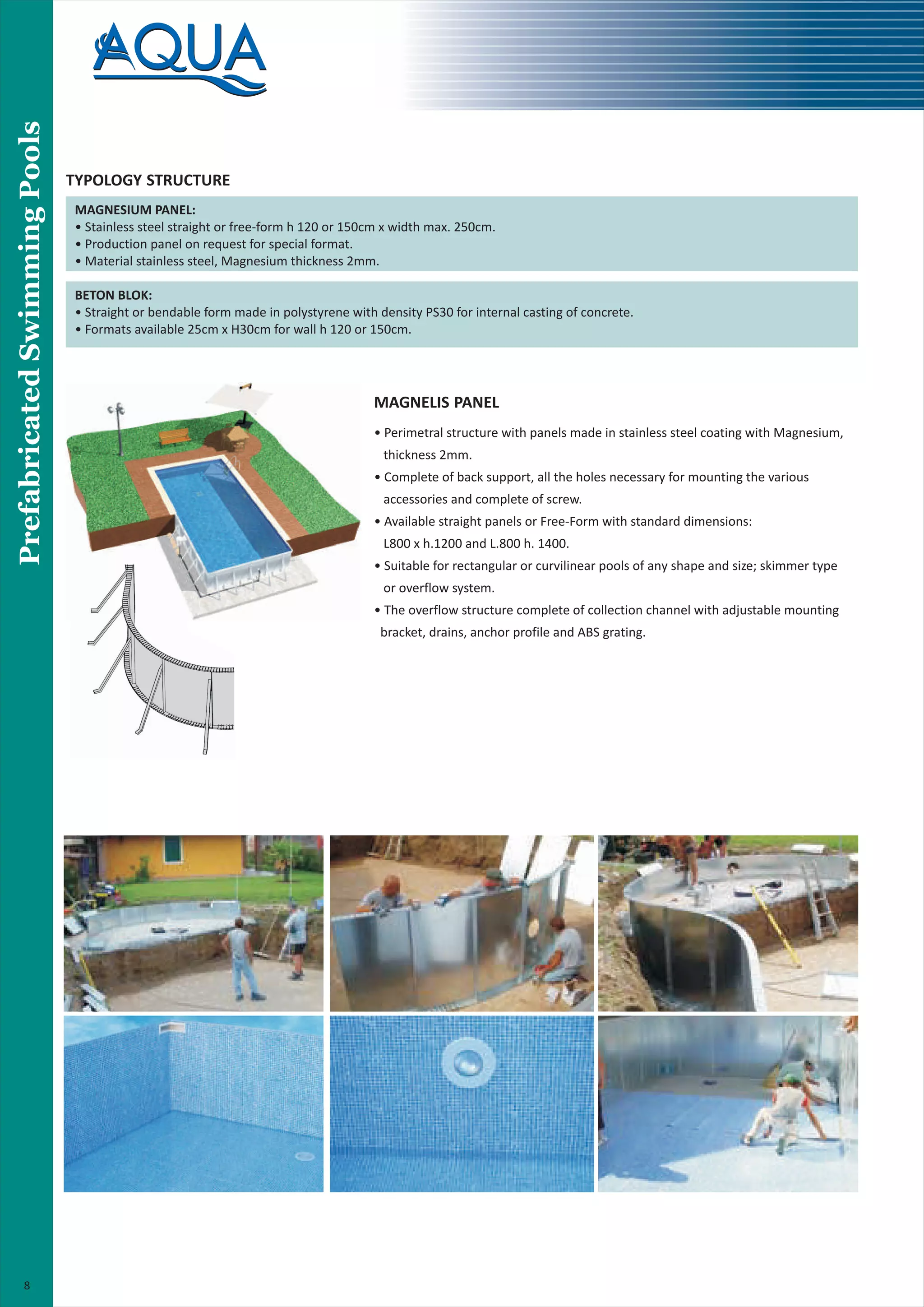 prefabricated swimming pools | PDF