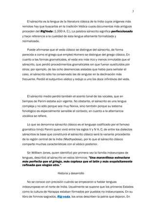 Aprendamos Sánscrito en Español | DOC