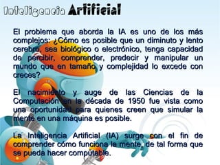Presentación de Asignatura::Inteligencia Artificial | PPT