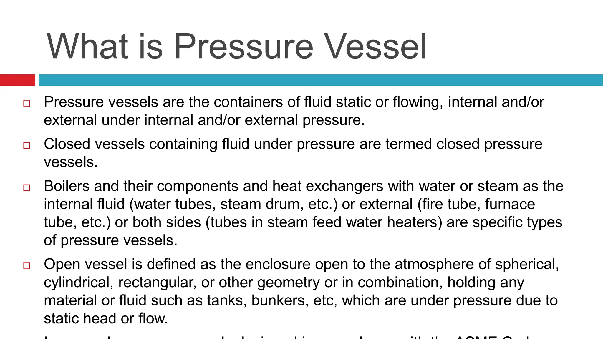 Introduction to Pressure Vessel and Design | PPTX