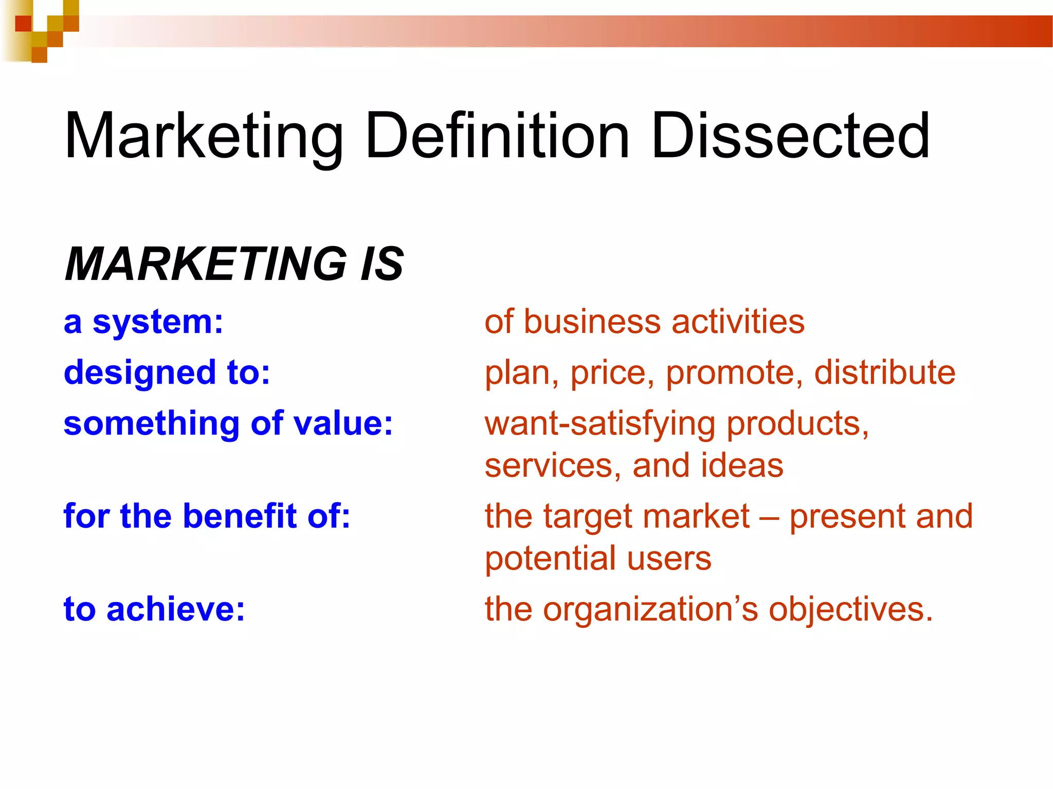 01 principles of marketing - introduction | PPT
