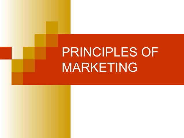 01 principles of marketing - introduction | PPT | Marketing and Advertising | Business
