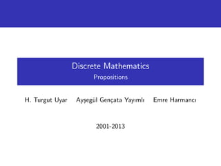 01 propositions-110215093905-phpapp02 | PPT