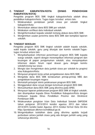 01 ps-2014 bantuan operasional sekolah (bos) smk | PDF