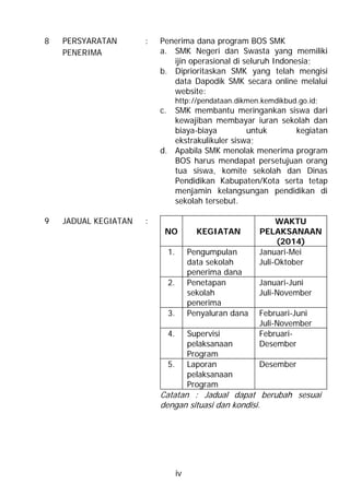 01 ps-2014 bantuan operasional sekolah (bos) smk | PDF