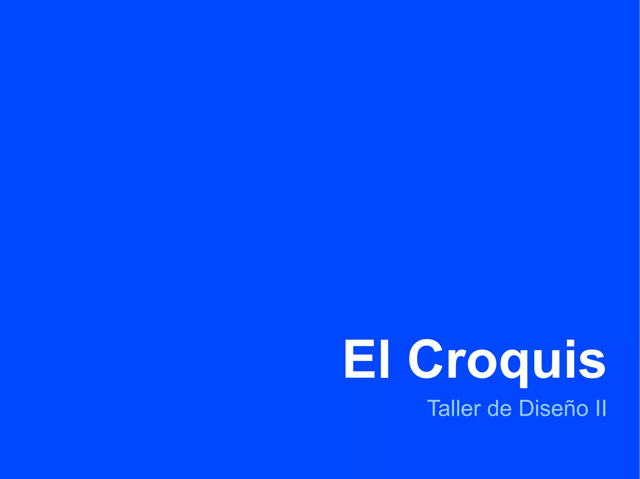 Que Es Un Croquis Ppt