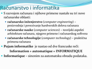 01 racunarstvo-i-informatika | PPTX