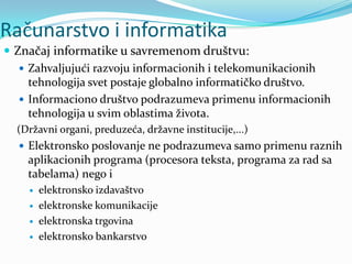 01 racunarstvo-i-informatika | PPTX