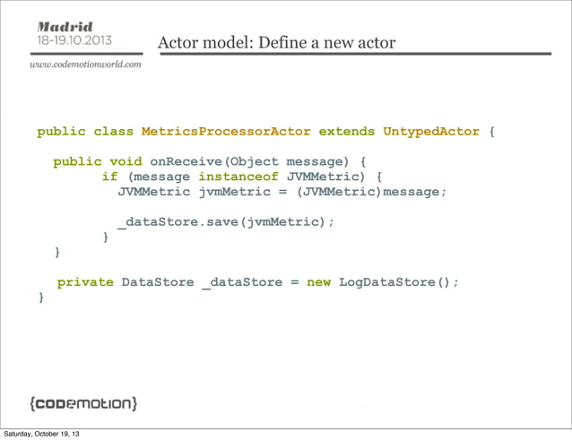 Reactive Applications Using Akka Ppt 1990