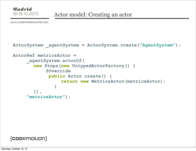 Reactive applications using Akka | PPT