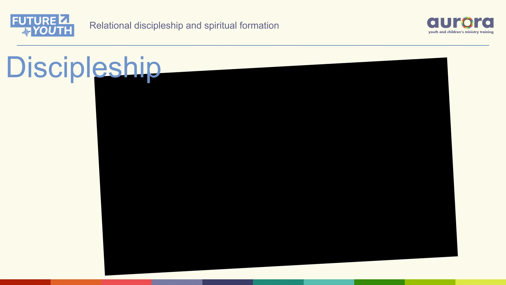 Relational, discipleship and spiritual formation.pptx