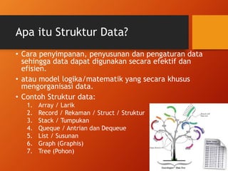 01 review dan intro struktur data | PPT