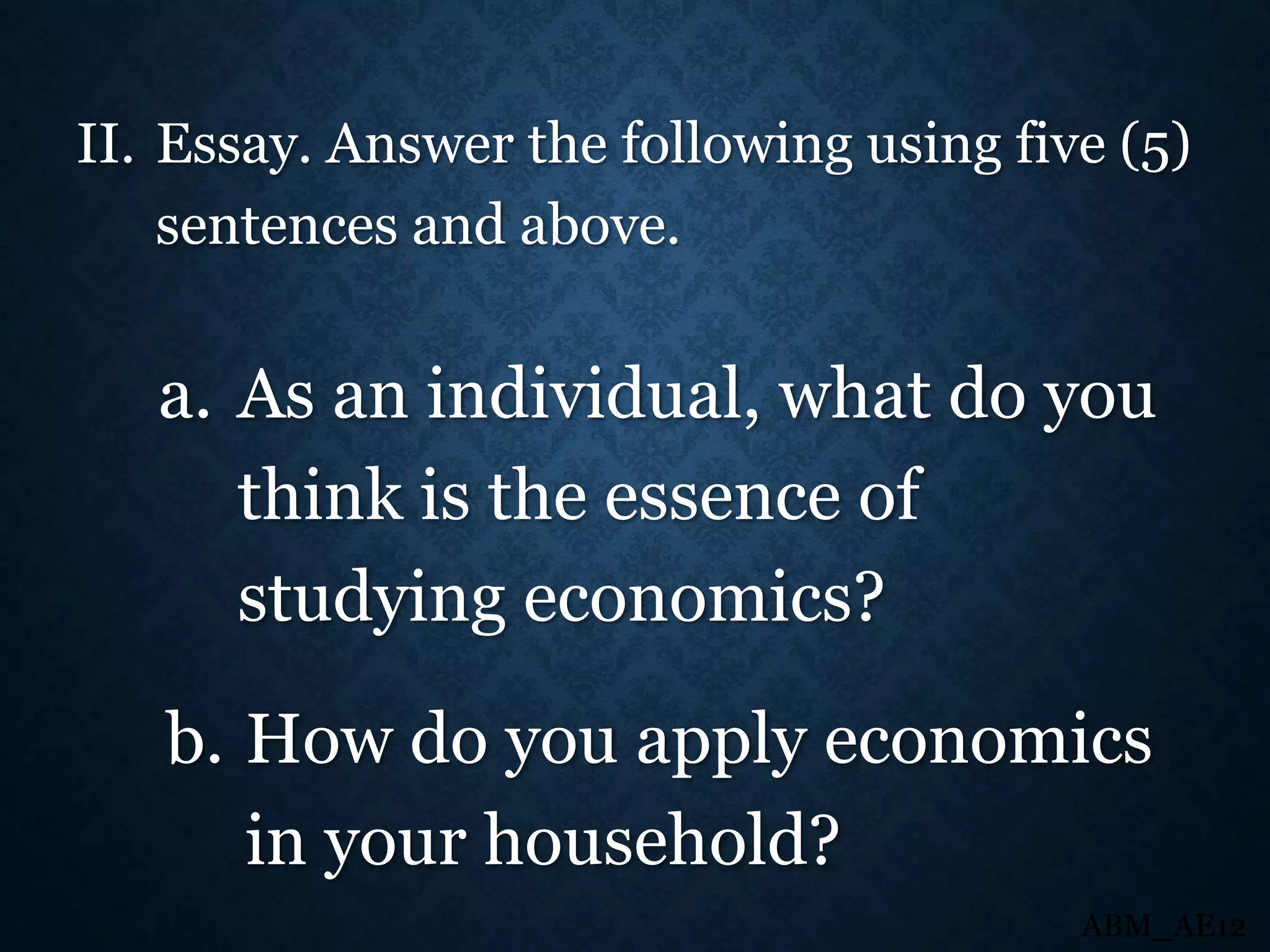 Revisiting Economics as a Social Science | PPTX