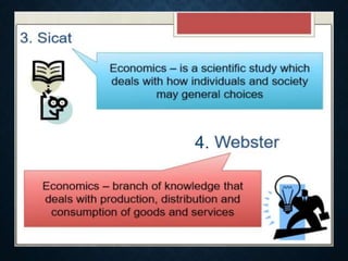 Revisiting Economics as a Social Science | PPTX