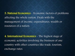 Revisiting Economics as a Social Science | PPTX