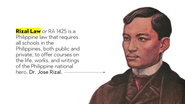 01 - Rizal Law (RA 1425) - Life and Works of Rizal | PDF