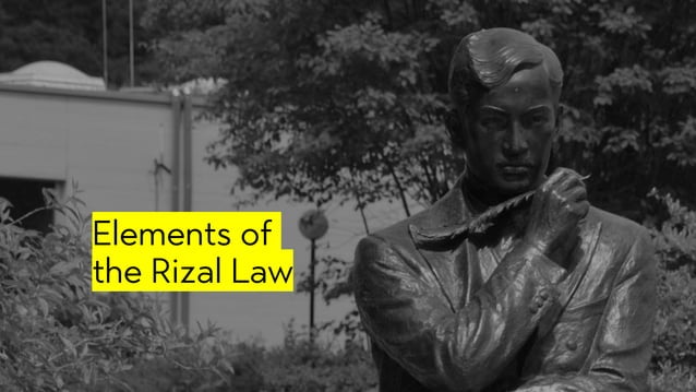 01 - Rizal Law (RA 1425) - Life and Works of Rizal | PDF