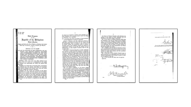 01 - Rizal Law (RA 1425) - Life and Works of Rizal | PDF