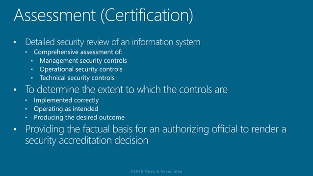 Introduction to NIST’s Risk Management Framework (RMF) | PPTX ...