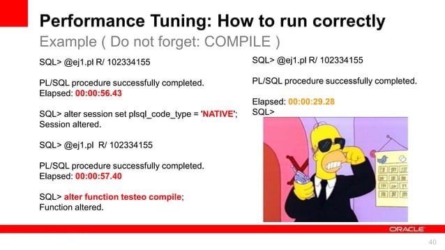 Ronald Vargas Performance Tuning how to write and run correctly sql statement recargado | PPT