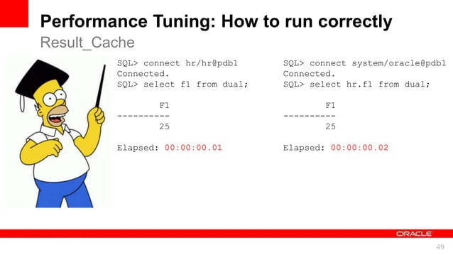 Ronald Vargas Performance Tuning how to write and run correctly sql statement recargado | PPT
