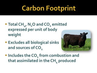 Environmental Footprints of Beef Produced At the U.S. Meat Animal ...