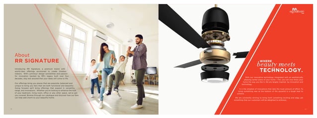 RR Signature - Best Luminous Ceiling Fans | PDF