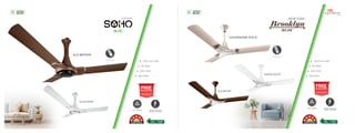 RR Signature - Best Luminous Ceiling Fans | PDF