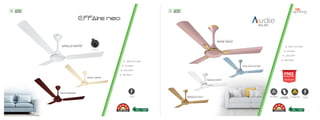 RR Signature - Best Luminous Ceiling Fans | PDF