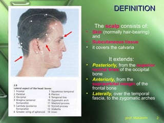 01-Scalp anatomy surgery managment of injury | PPT