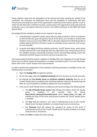 01-SealSign DSS - Guía de Administración - EN - V 3.1 - Final | PDF ...