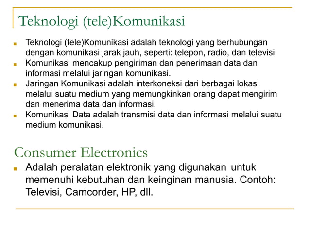 Terminologi Teknologi Informasi | PPT