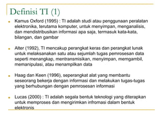 Terminologi Teknologi Informasi | PDF