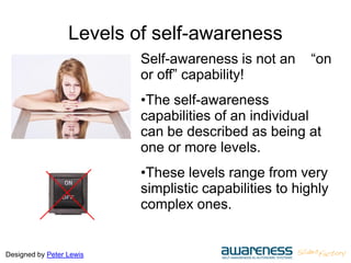 Academic Course: 01 Self-awarenesss and Computational Self-awareness | PPT