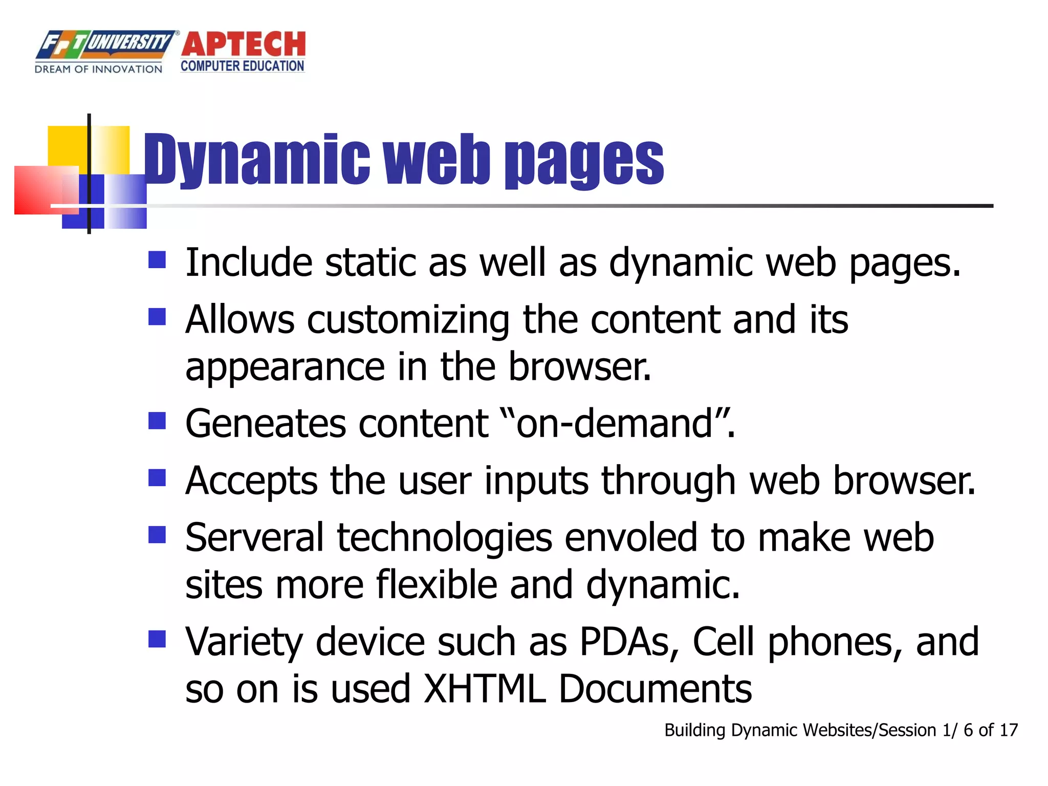 01. session 01 introduction to html | PPT