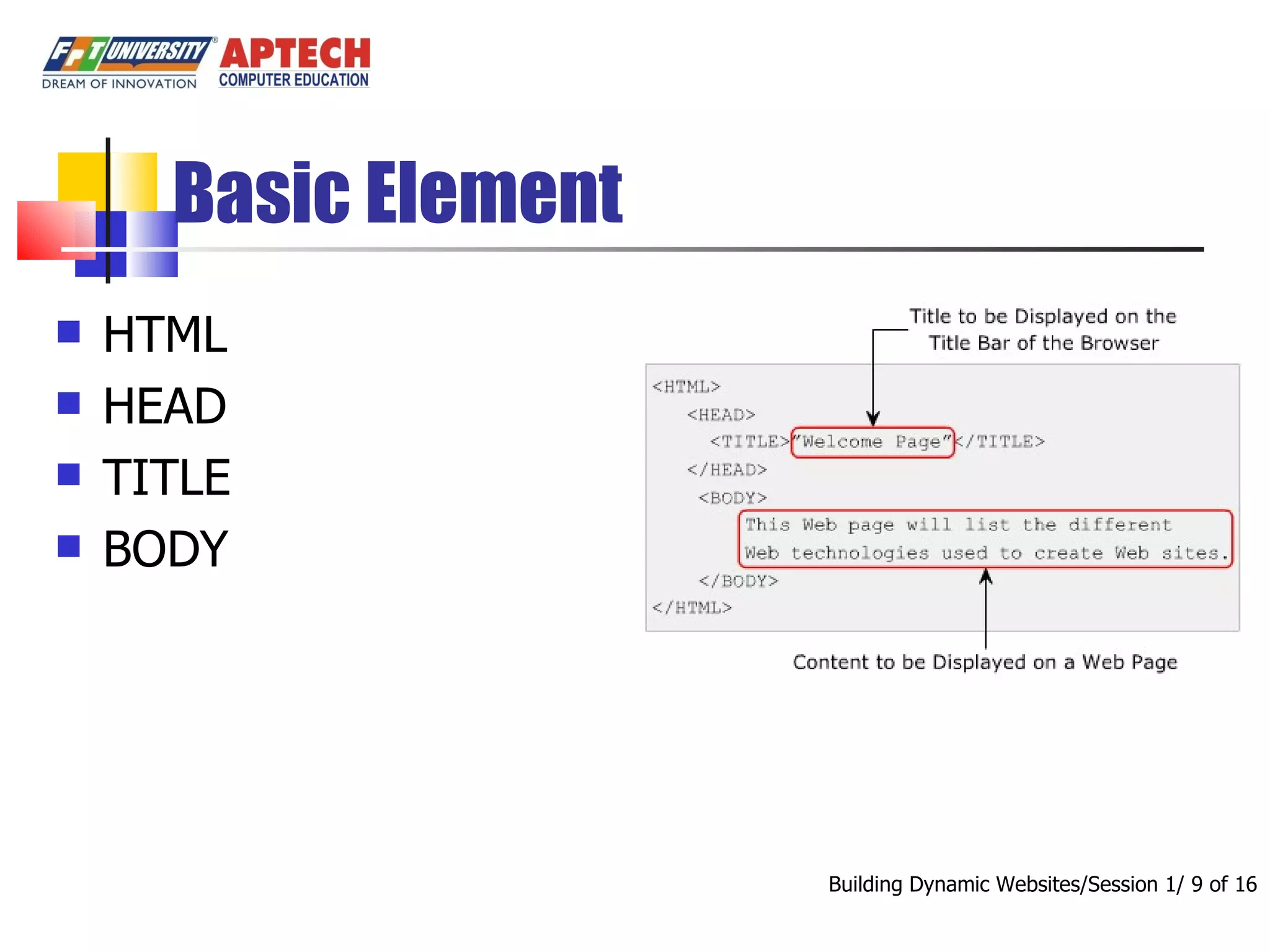 01. session 01 introduction to html | PPT