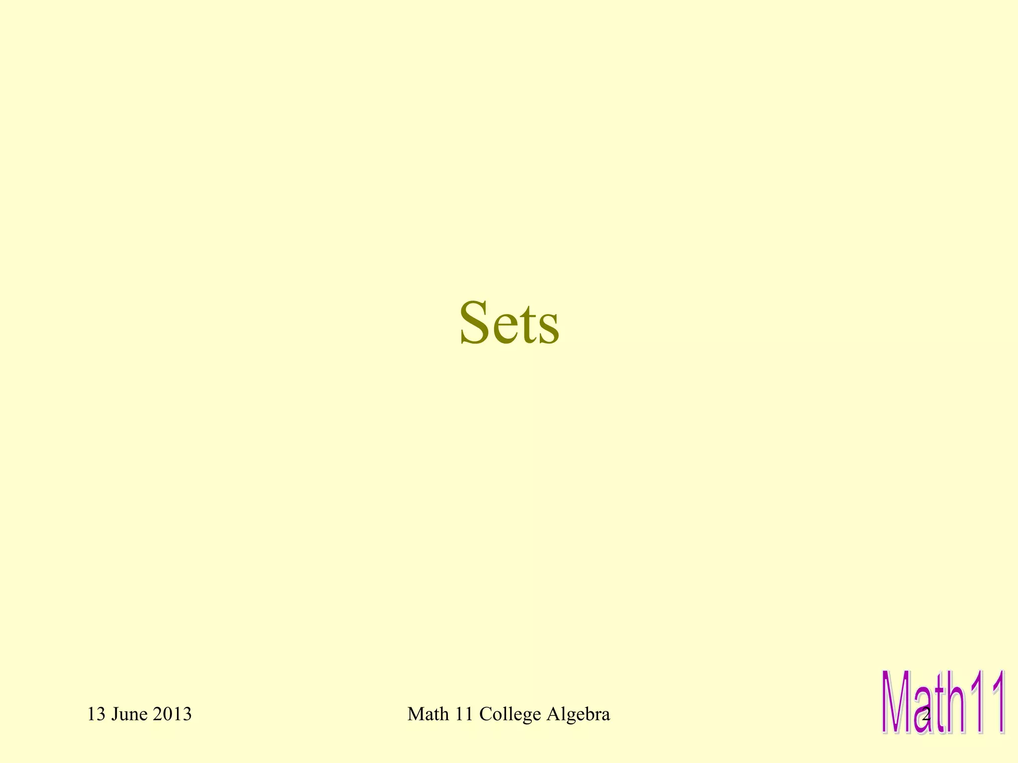 01 sets | PPT