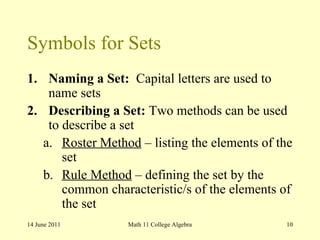 01 sets | PPT