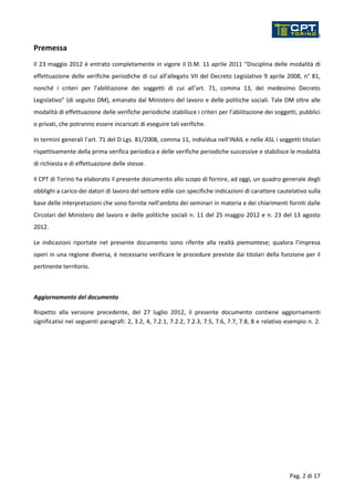 01 sicurezza verifiche periodiche attrezzature | PDF