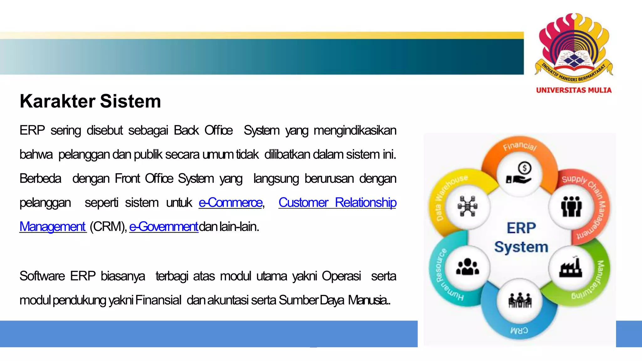 01 sistem perencanaan sumber daya perusahaan | PDF