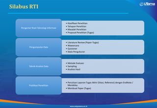 Silabus RTI | PDF