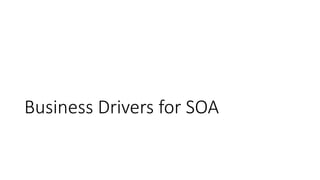 01 Service Oriented Architecture Series - SOA Value | PPTX