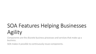 01 Service Oriented Architecture Series - SOA Value | PPTX