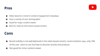 Social Media Overview (Facebook, Instagram, LinkedIn, Twitter, YouTube ...