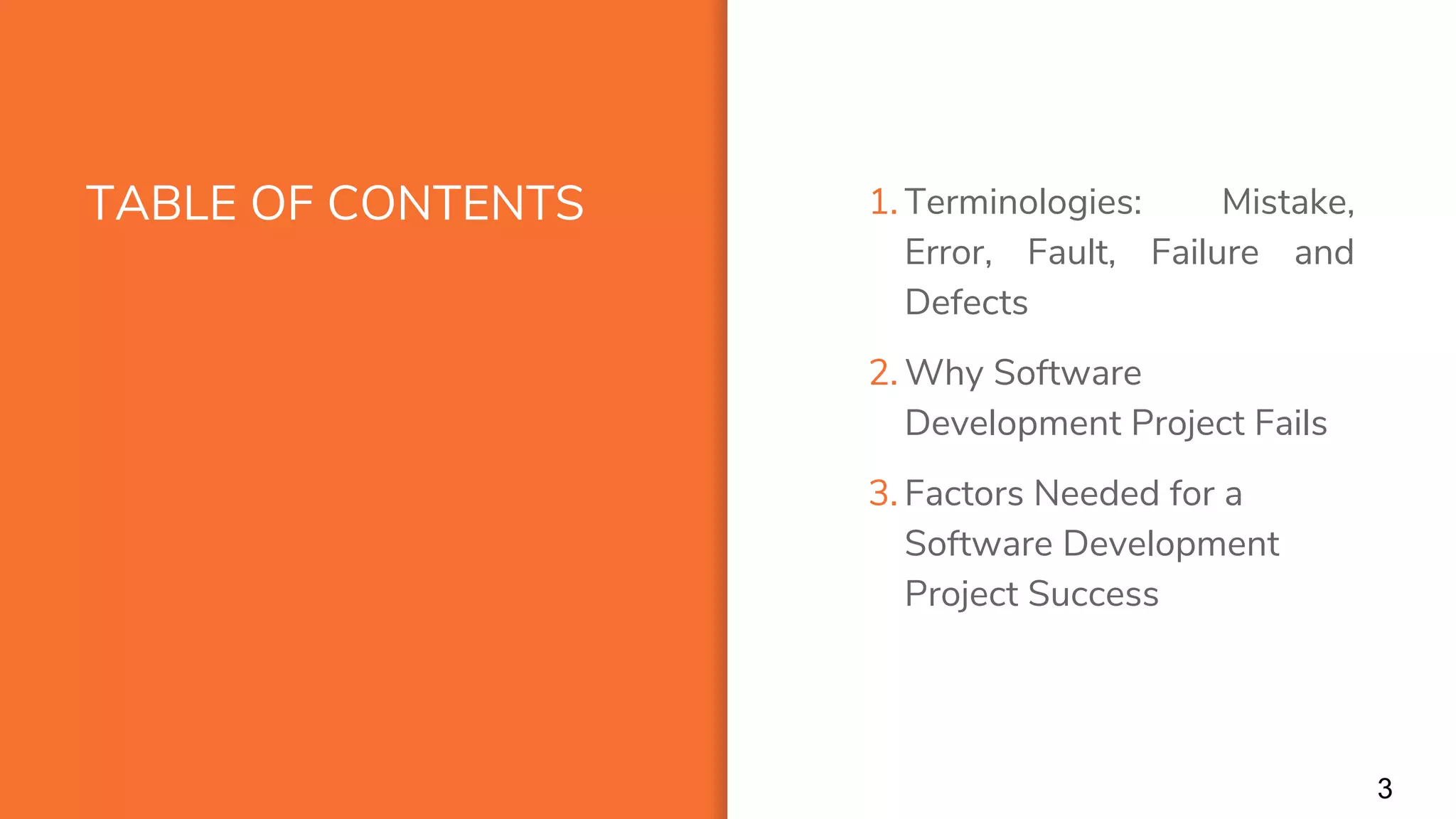 Software Measurement and Maintenance: Software Project Failure | PPT
