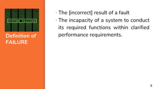 Software Measurement and Maintenance: Software Project Failure | PPT