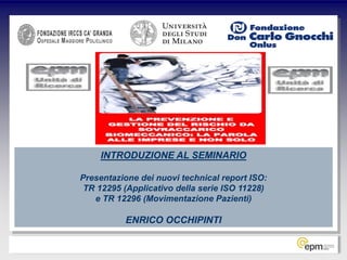 01 sovraccarico biomeccanico-technical_report_iso | PDF | Physical Therapy | Wellness
