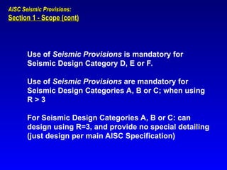 Design of Seismic-Resistant Steel Building Structures-1. Introduction and Basic Principles | PPT